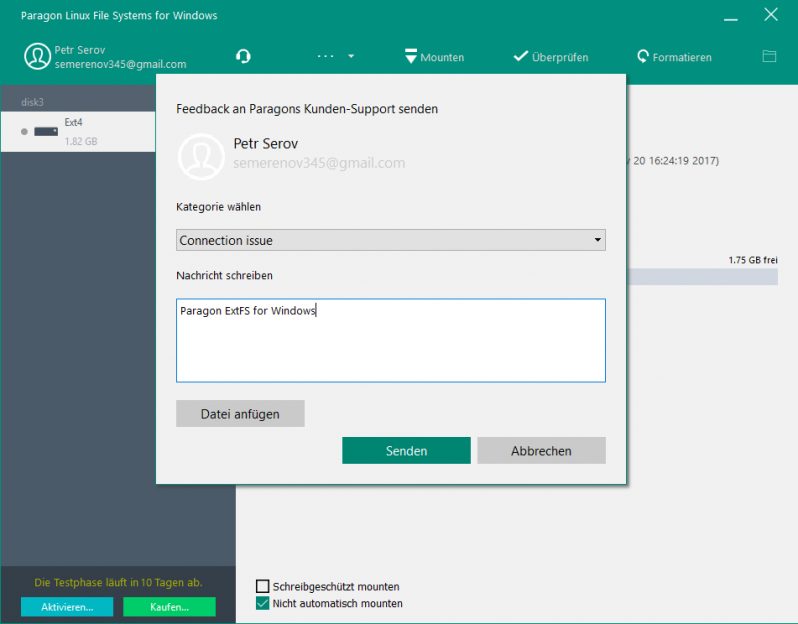 Linux File Systems für Windows | Paragon Software