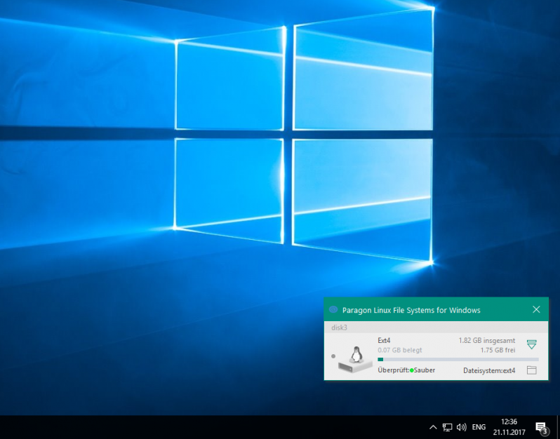 Linux File Systems für Windows | Paragon Software