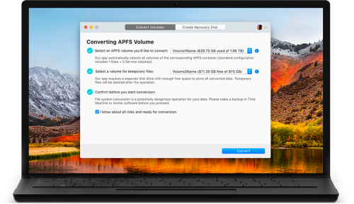 APFS to HFS+ Converter | Paragon Software Group