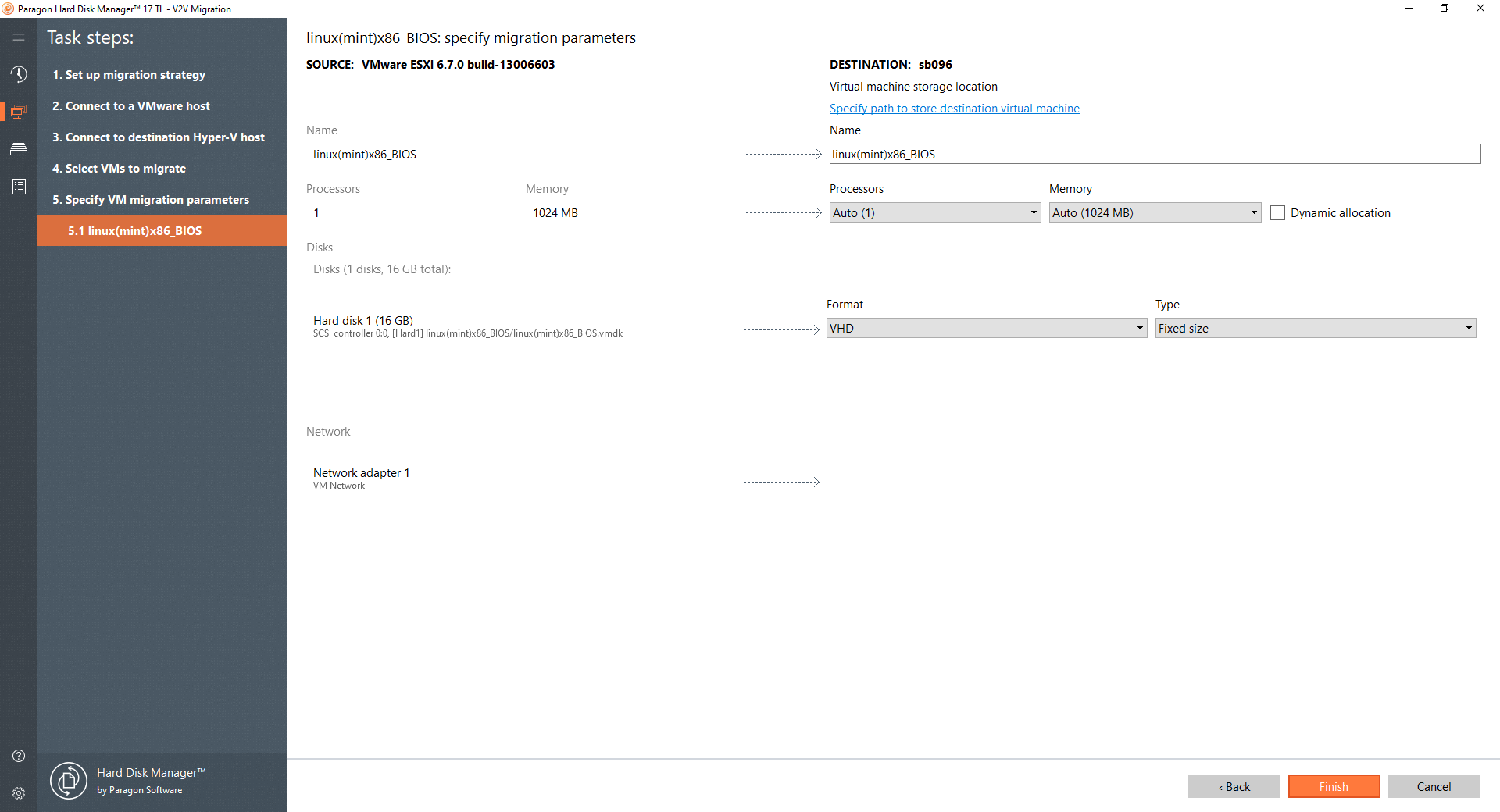 PARAGON V2V Converter Community Edition – Paragon Software Group