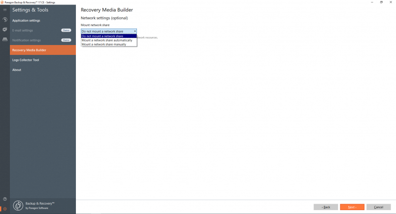 Free Data Recovery software | Paragon Backup & Recovery Community Edition