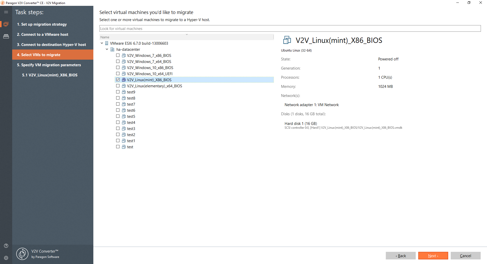 PARAGON V2V Converter Community Edition – Paragon Software Group